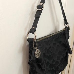 Coach | Bags | Coach Black Signature C Purse | Poshmark